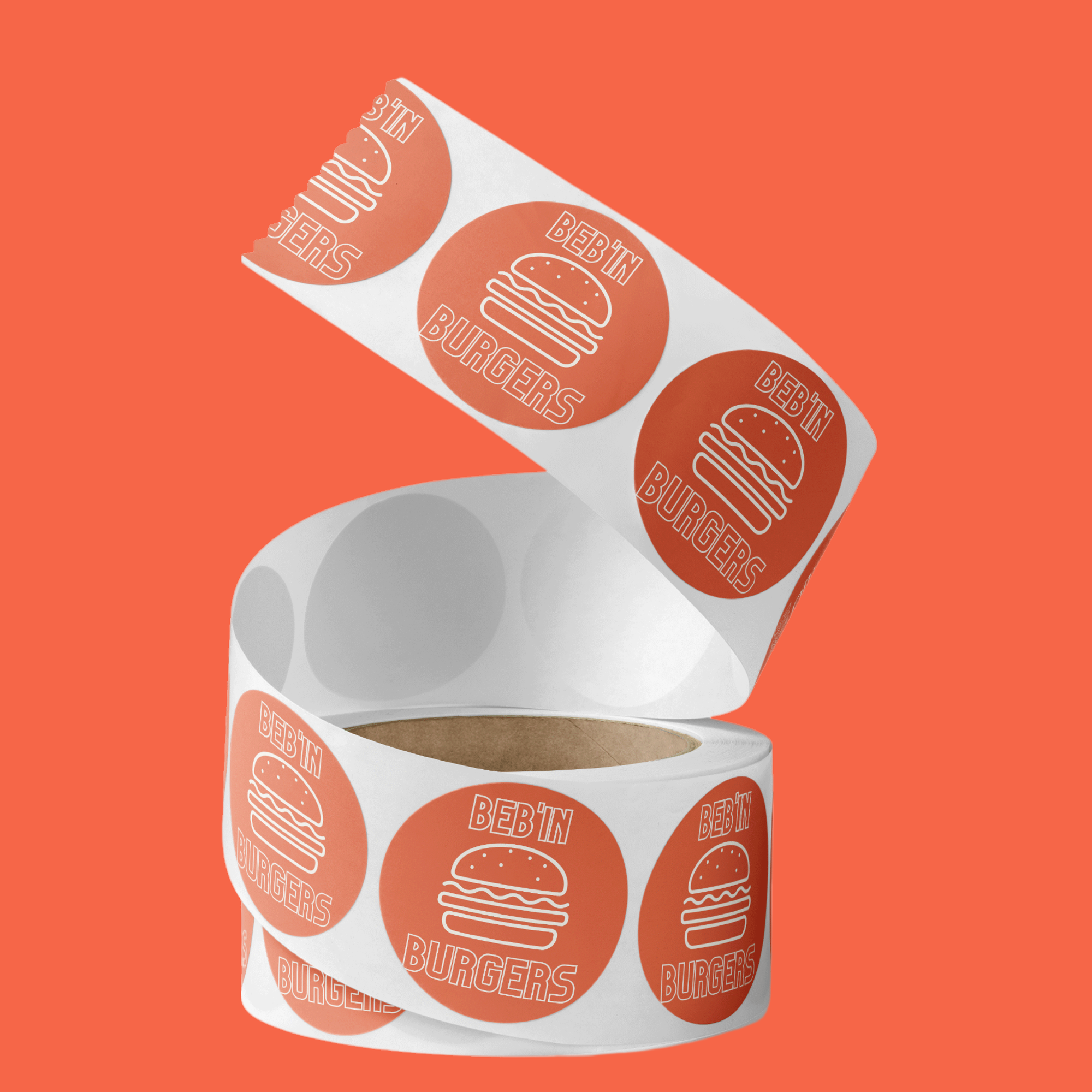 Etiquettes Adhesives Rouleaux | Formats Prédéfinis